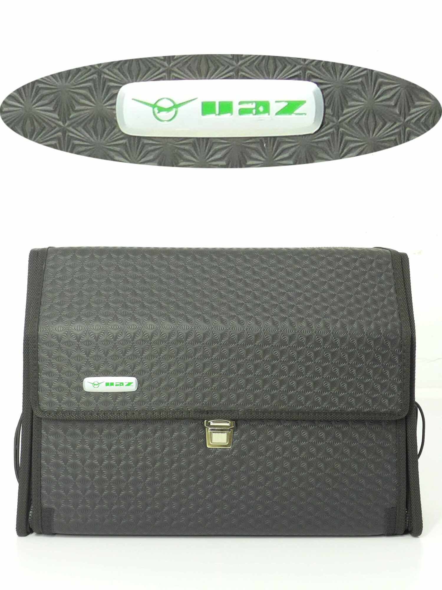 УАЗ Органайзер автомобильный в багажник, "звездный", УАЗ UAZ, 28 литров, &черный