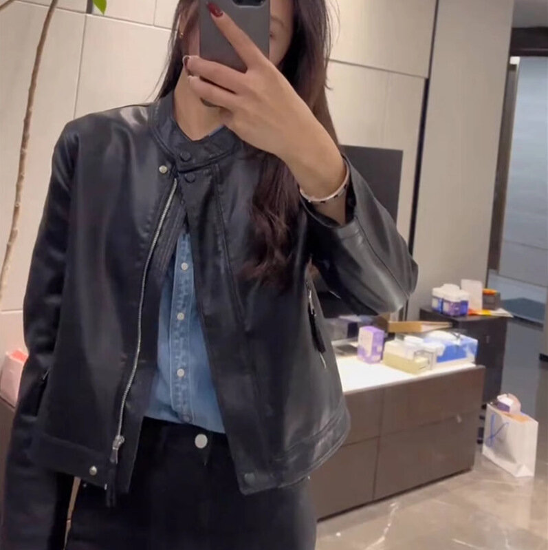 Куртка кожаная