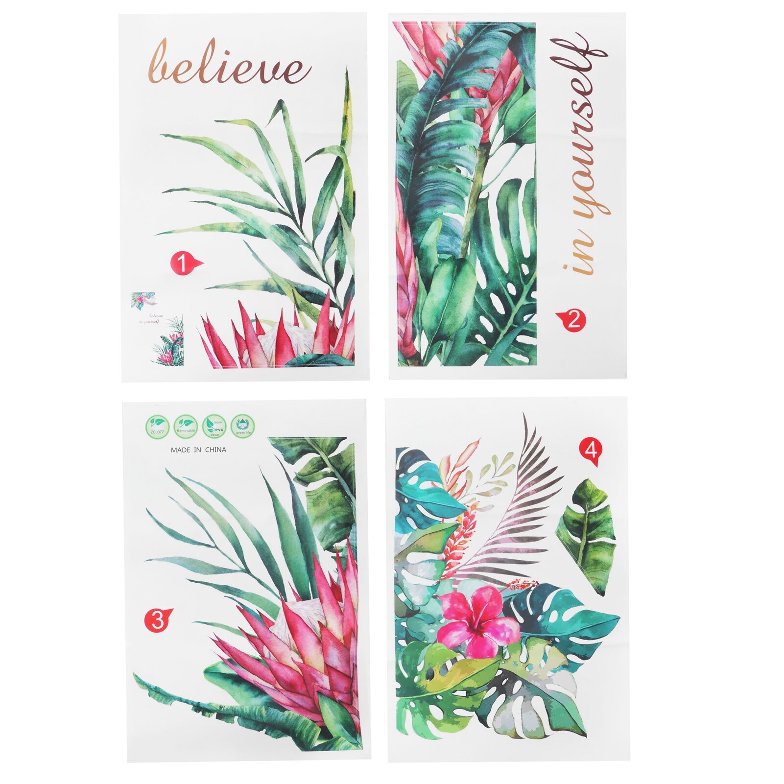 Сажать цветы рисунок настенные наклейки самостоятельные наклейки на стены для гостиной спальни декор