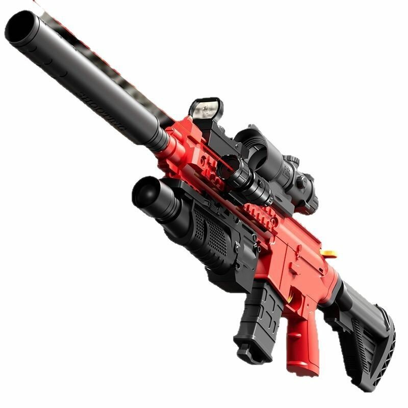 Штурмовая винтовка M416 для мальчиков, игрушечное ружье с выдвижным механизмом