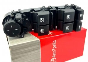 Блок стеклопод. и блокировки дверей для а/м ВАЗ 2170 (4-стеклоподъемника) "АвтоТрейд" автотрейд 2170-03763080 АТ | цена за 1 шт