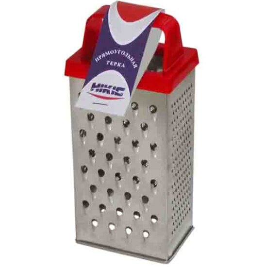 Терка Никис Т-3у прямоугольная, жестяная, 4 грани (Н-41) (6124)