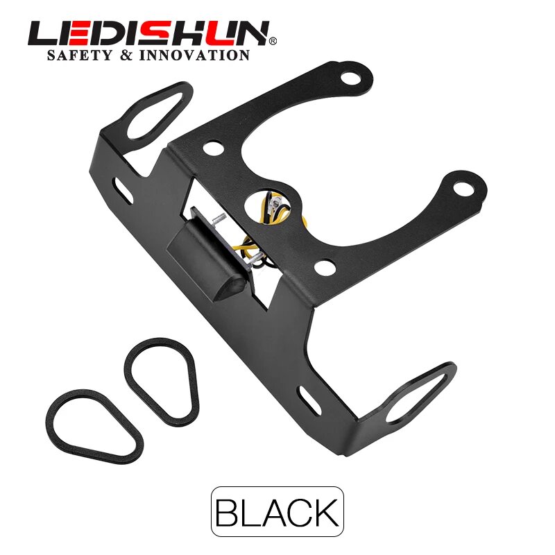 Держатель для номерного знака мотоцикла, крепление, задний кронштейн, кронштейн для номерного знака, совместимый с Yamaha FZ1 FZ8 FZ-1 FAZER1000