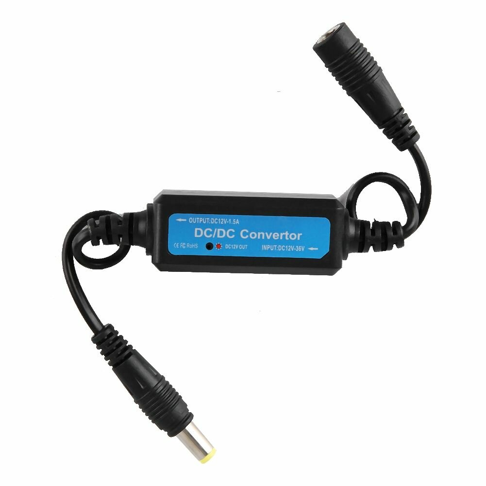 Преобразователь постоянного тока 12 В, 1,5 А, мониторинг в реальном времени, мини-светодиодный стабилизатор, стабилизатор для точного контроля напряжения