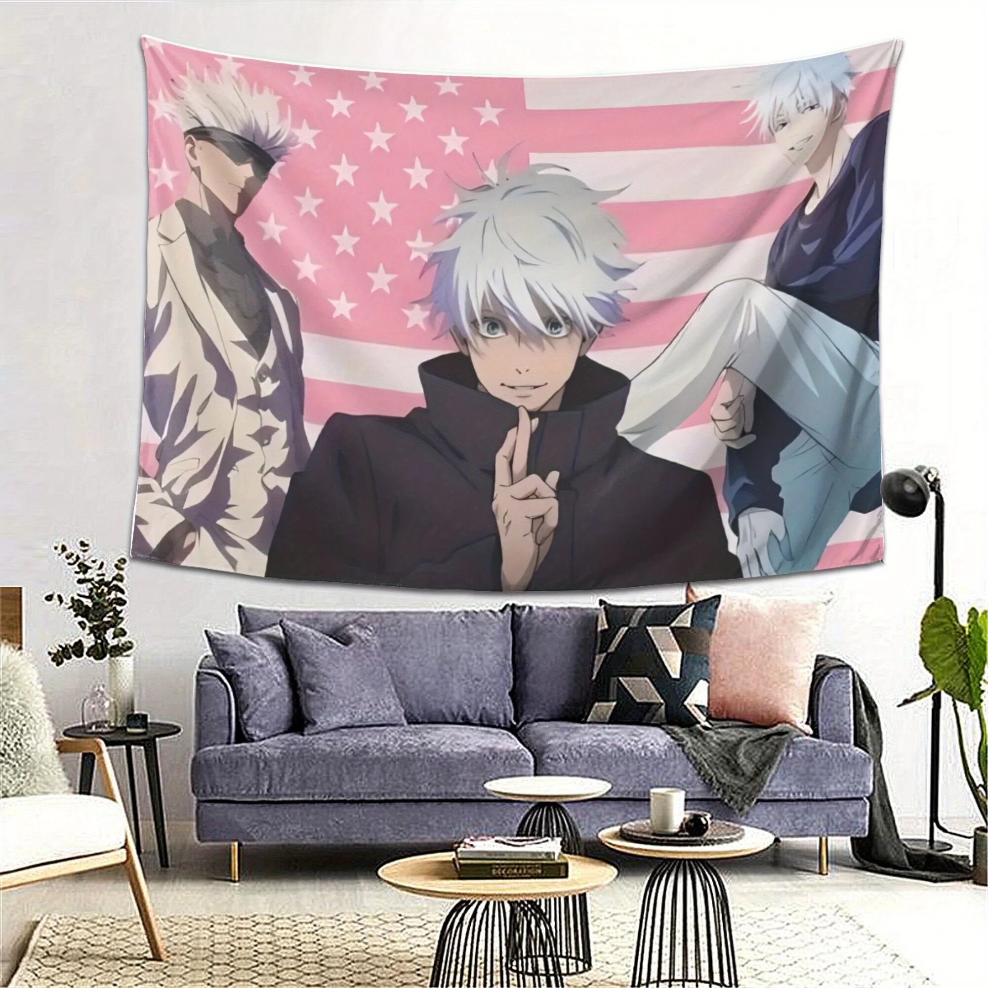 Аниме гобелен 100x150, полиэстер