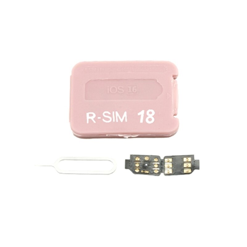 RSIM18 + Двухчиповый Процессор Для Телефона 14 Серии 5G Версии iOS16 Наклейка для Разблокировки SIM-карты Адаптер SIM-Карты