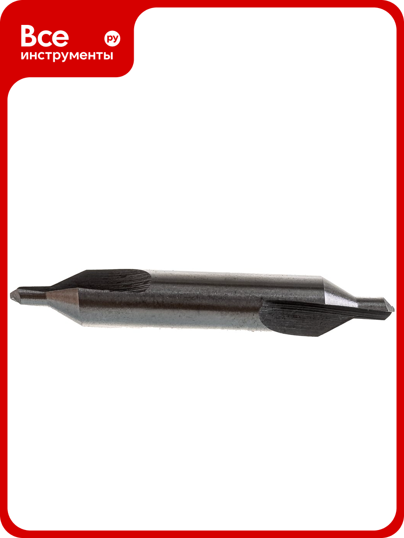 Сверло центровочное тип A (3.15 мм; Р6М5) GRIFF a140019, без предохранительного конуса