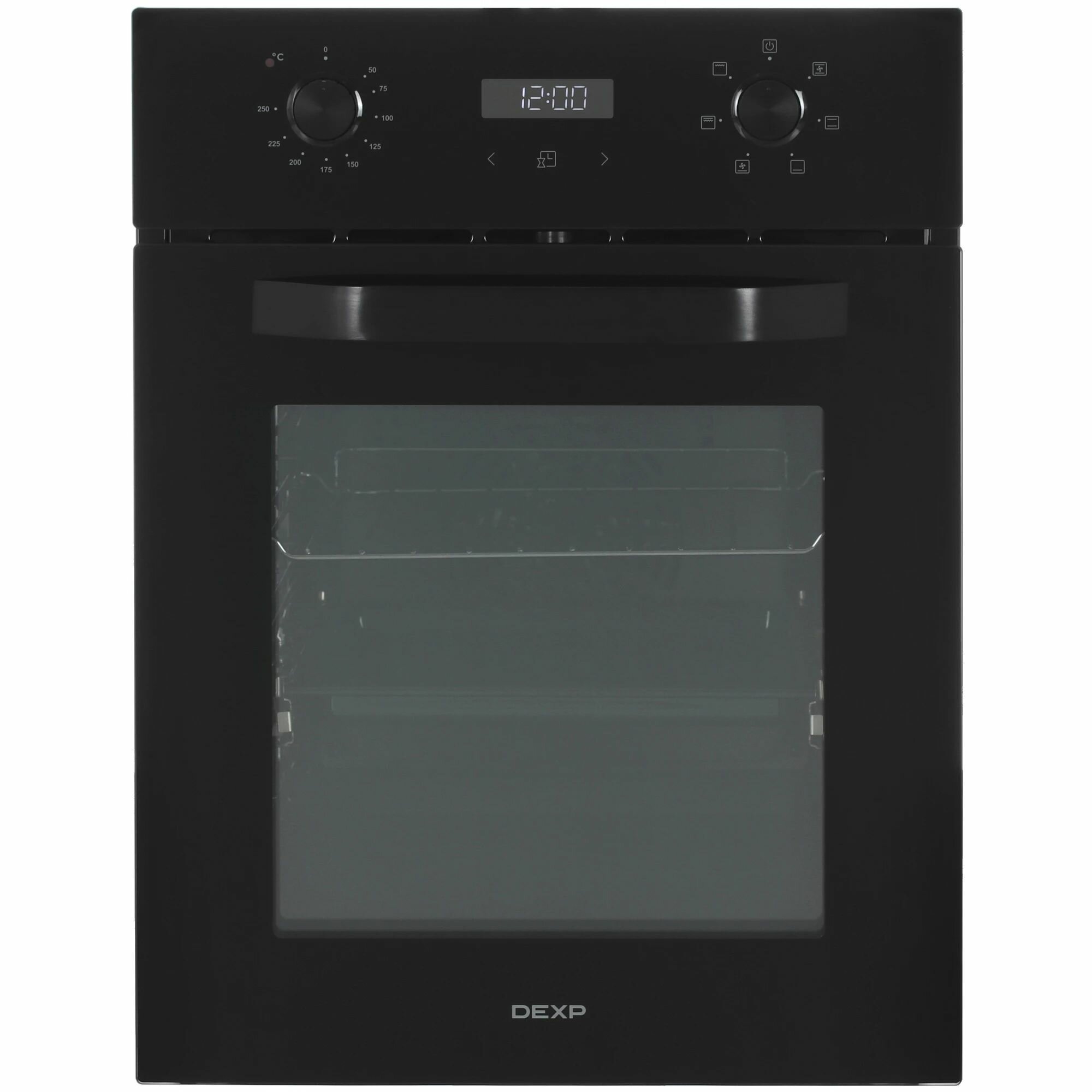 Духовой шкаф DEXP 1YLO45CB, каталитическая очистка, серебристый