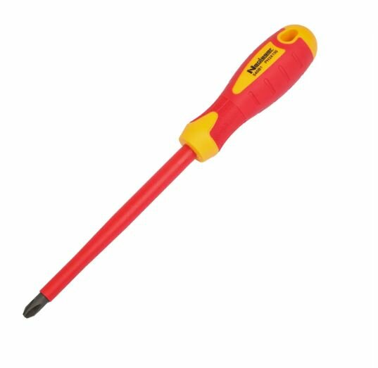 Отвертка крестовая диэлектрическая Neolaser NLH2303 PH3x150 мм