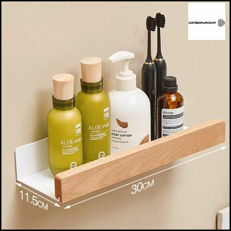 Полка для ванной , настенная 20/30/40/50см кухни прямая металлическая деревянная полка