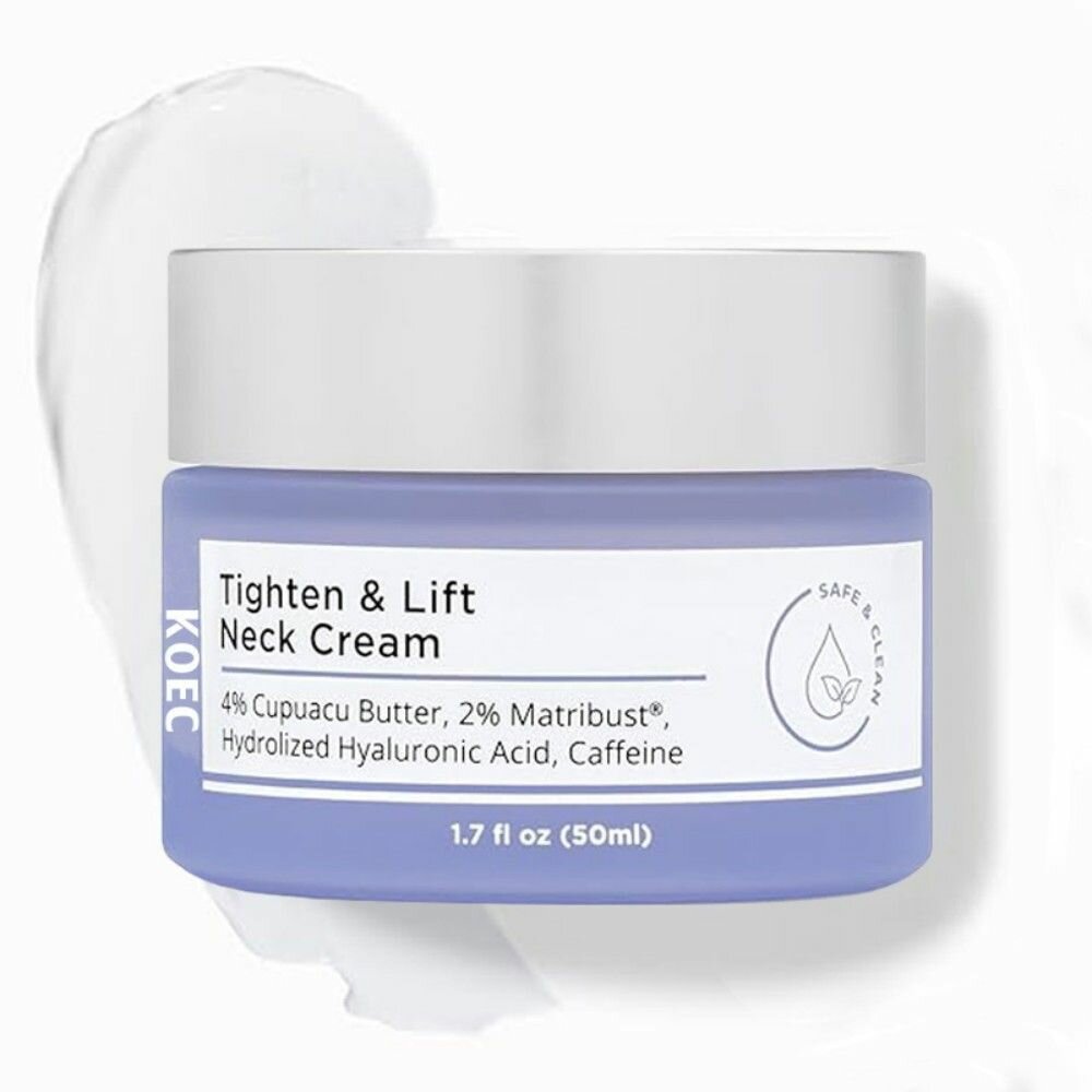 Крем для шеи KOEC с ретинолом, подтягивающий и увлажняющий, крем для лица и шеи, крем для шеи