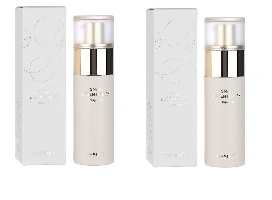 Крем ББ Sung bo Cleamy для лица Snail Essential Ex Origin BB 23 Natural Beige, антивозрастной, 40 мл, 2 шт