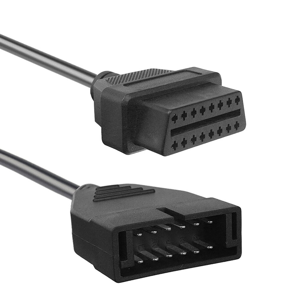 Универсальный автомобильный Диагностический Кабель 12pin для Преобразования интерфейса OBD1/OBD2 в Кабель Надежного Решения для ремонта автомобиля Долговечный