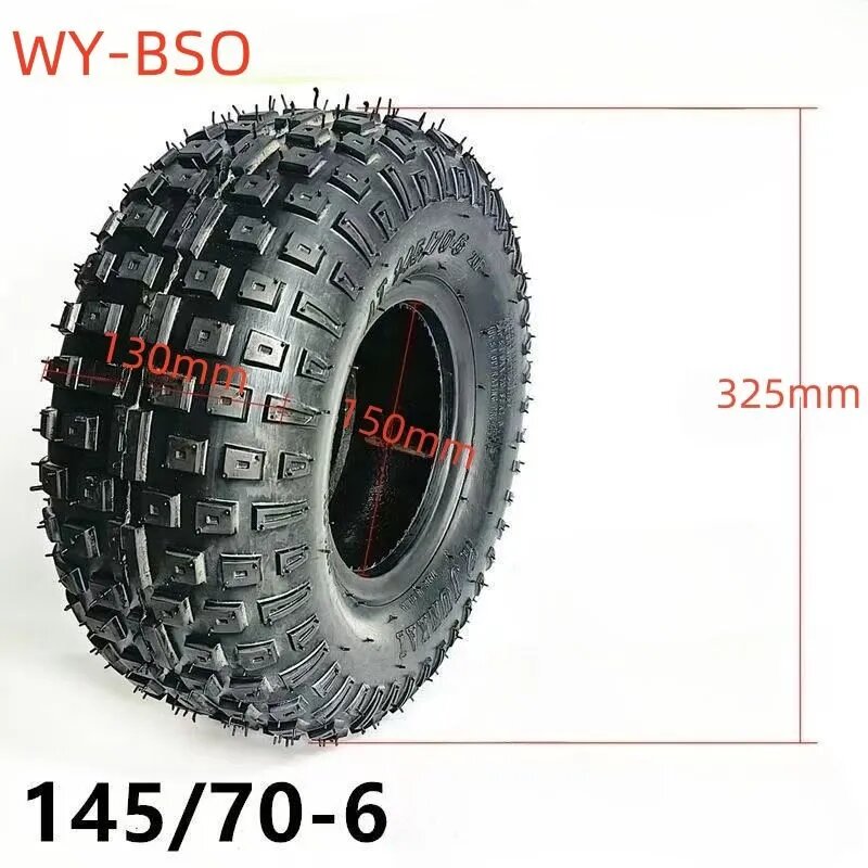 WY-BSO 145/70-6.00 Мотошины 145/70 R6 Front/Rear