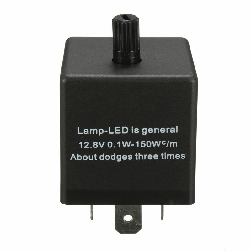 Зарядная станция для электромобилей MyPads 12V 3 Pin LED Регулируемое мигающее реле