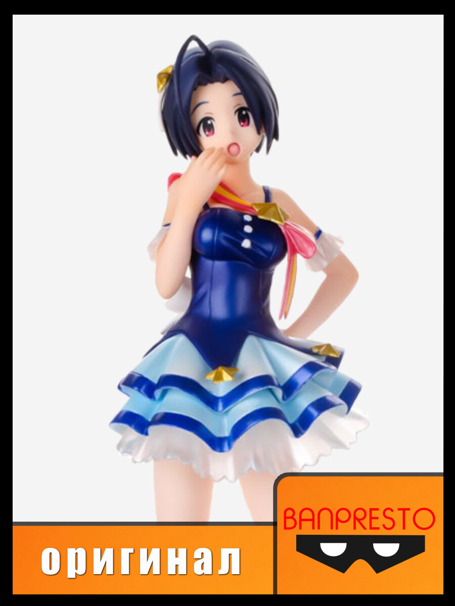 Оригинальная фигурка Azusa Miura от Banpresto из аниме The Idolmaster / Адзуса Миура «Идолмастер 2» 18 см
