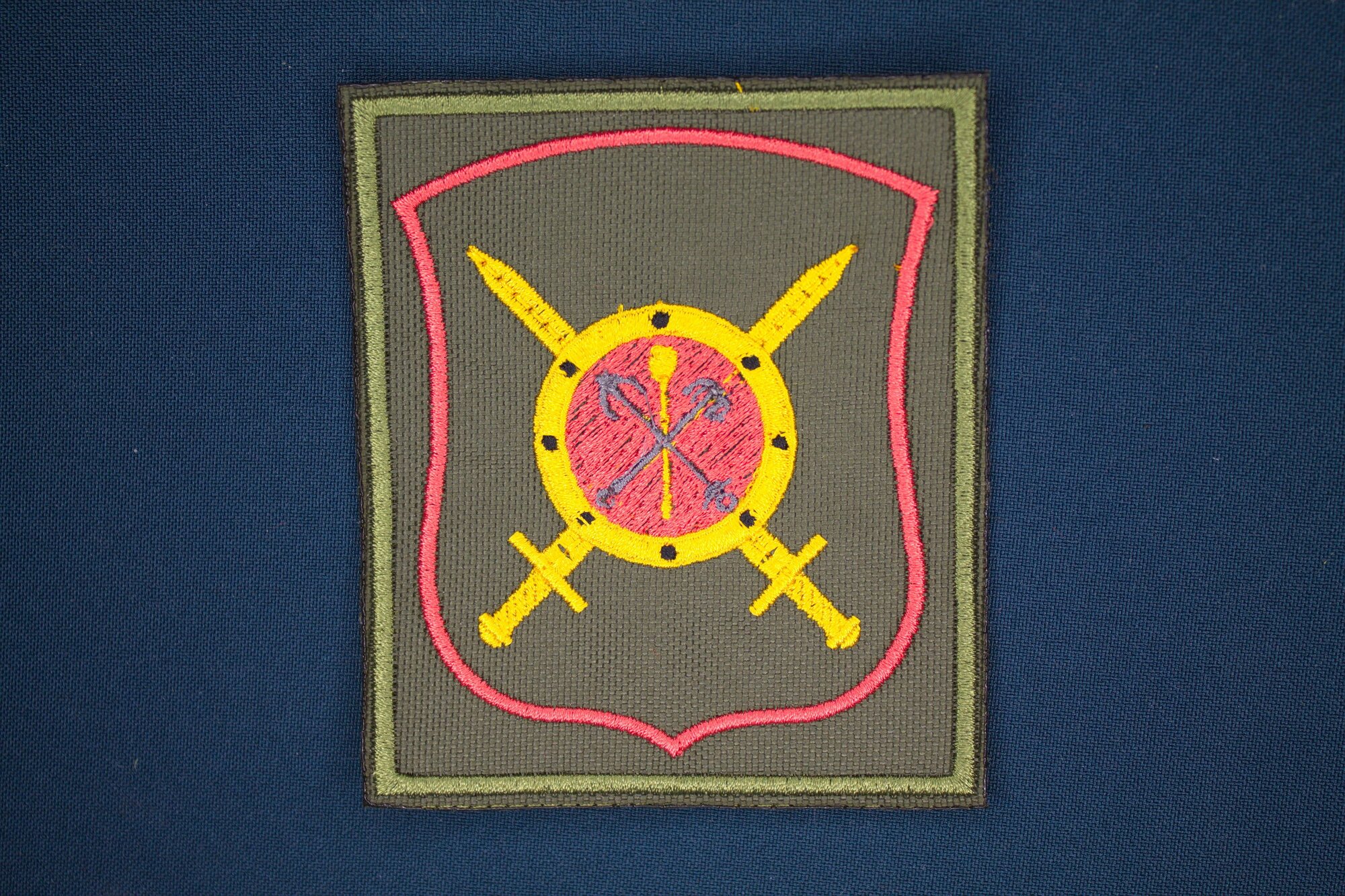 Шеврон 6 мотострелковая дивизия, офисные, цветные