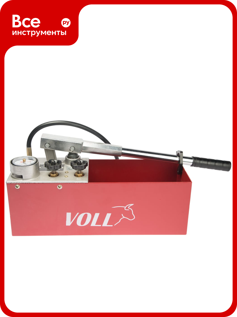 Ручной опрессовщик VOLL V-Test 50R 2.20501, и прочих систем, ограниченном пространстве