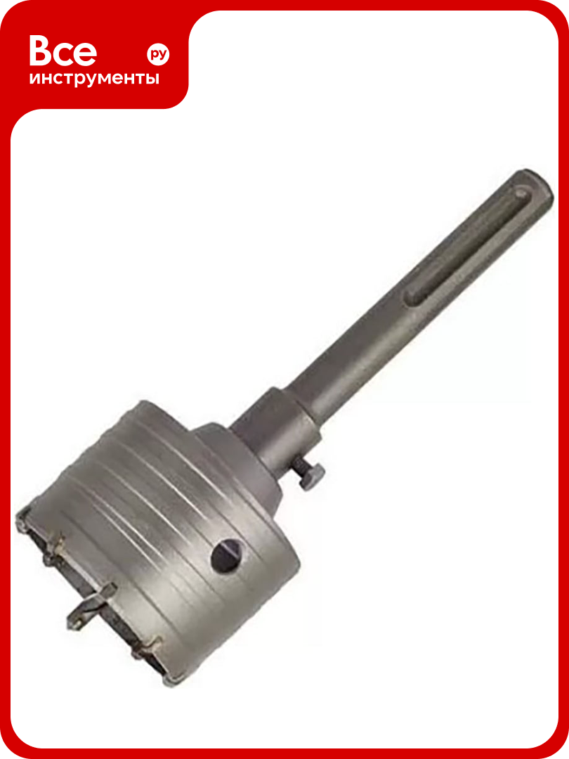 Коронка по бетону SDS MAX 100 мм Strong CTK-, минеральными основаниями