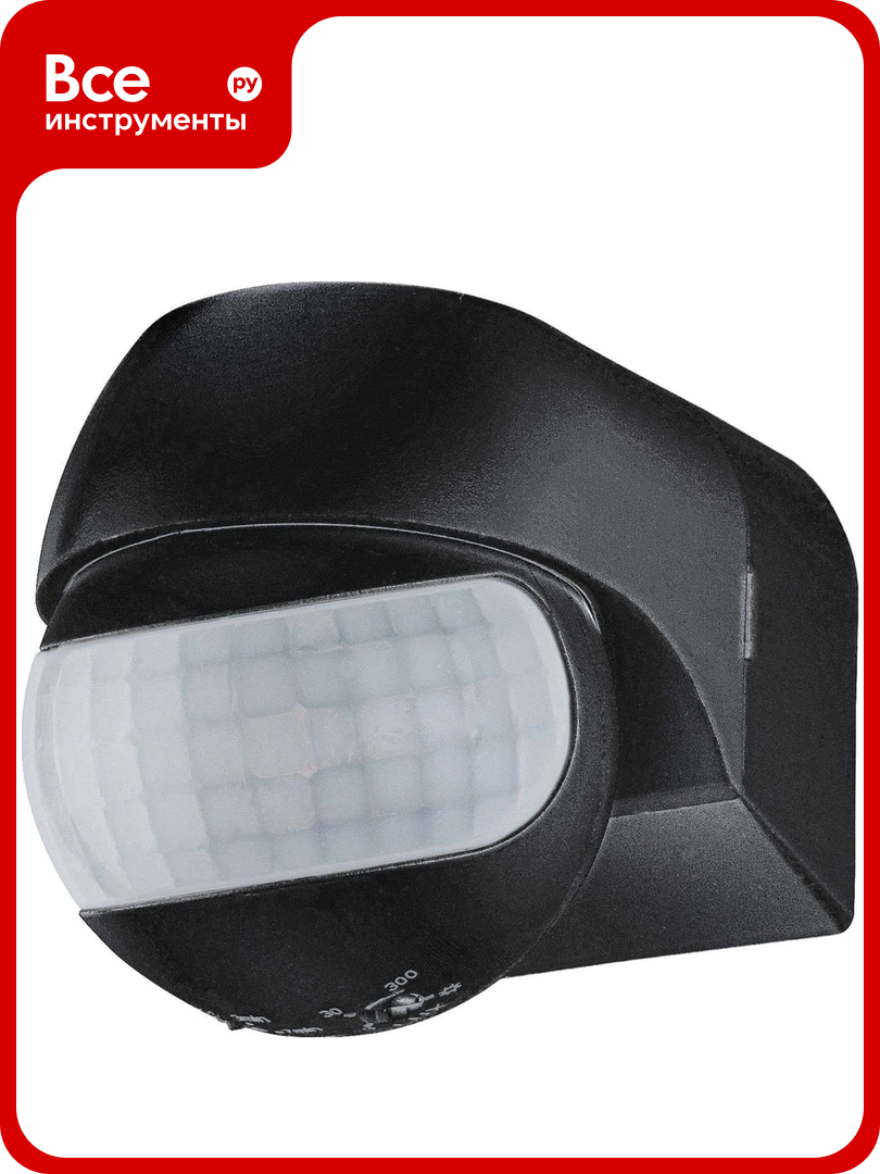 Датчик движения 800W IP44 180 Elektrostandard SNS-M-10 a041242, 12 м, чёрный