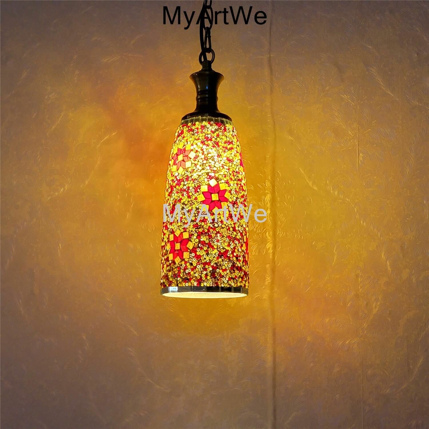 Люстра потолочная MyArtWe M96W Мозаичная люстра