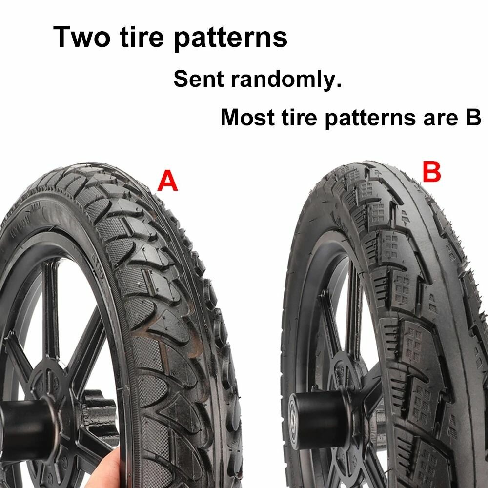 Переднее колесо для мотоцикла, 14 дюймов, с шиной 14x2.125, камерой и тормозным диском подходит для электроскутеров, электровелосипедов, складных велосипедов и самокатов