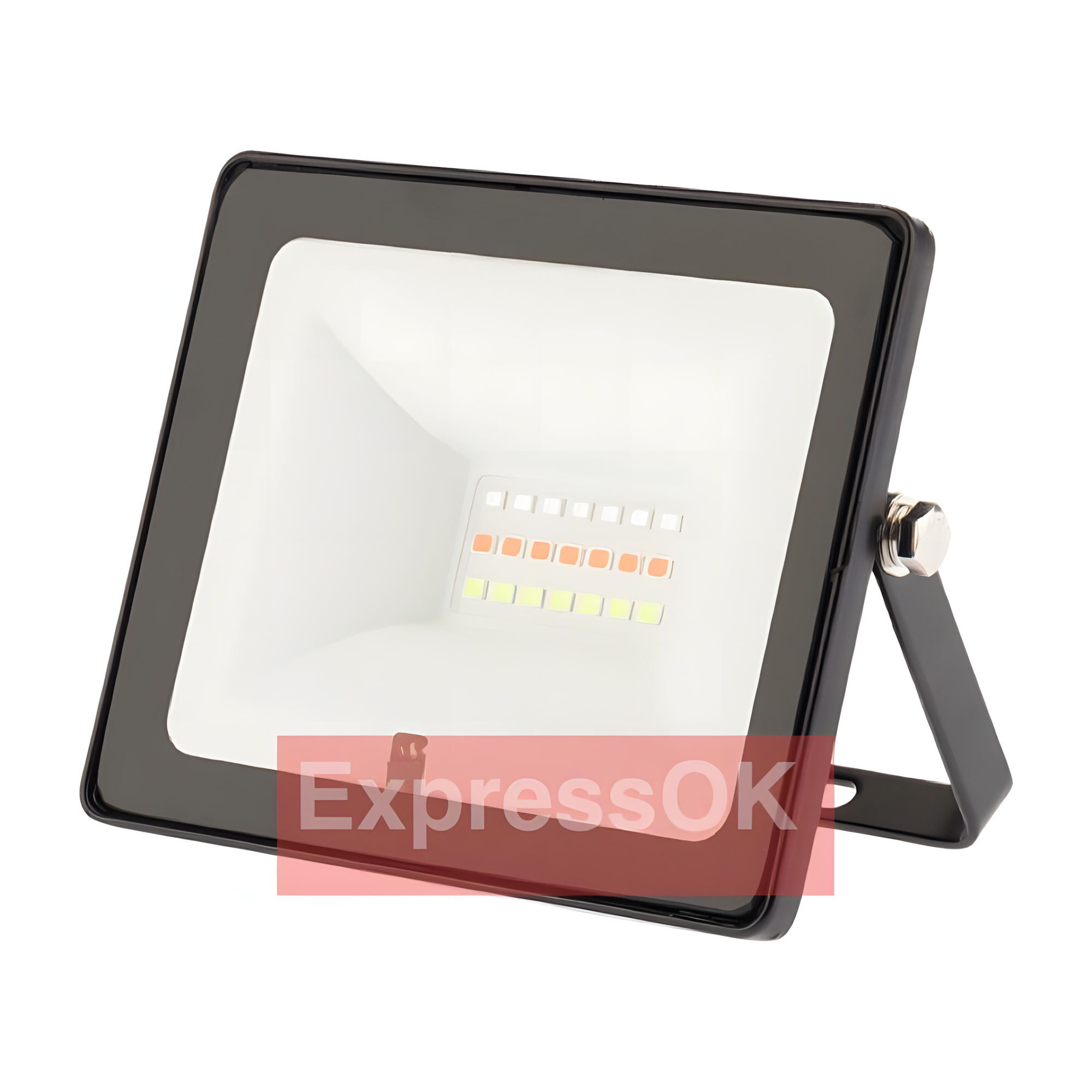 Прожектор цветного свечения мультиколор (RGB) 10Вт с пультом ДУ