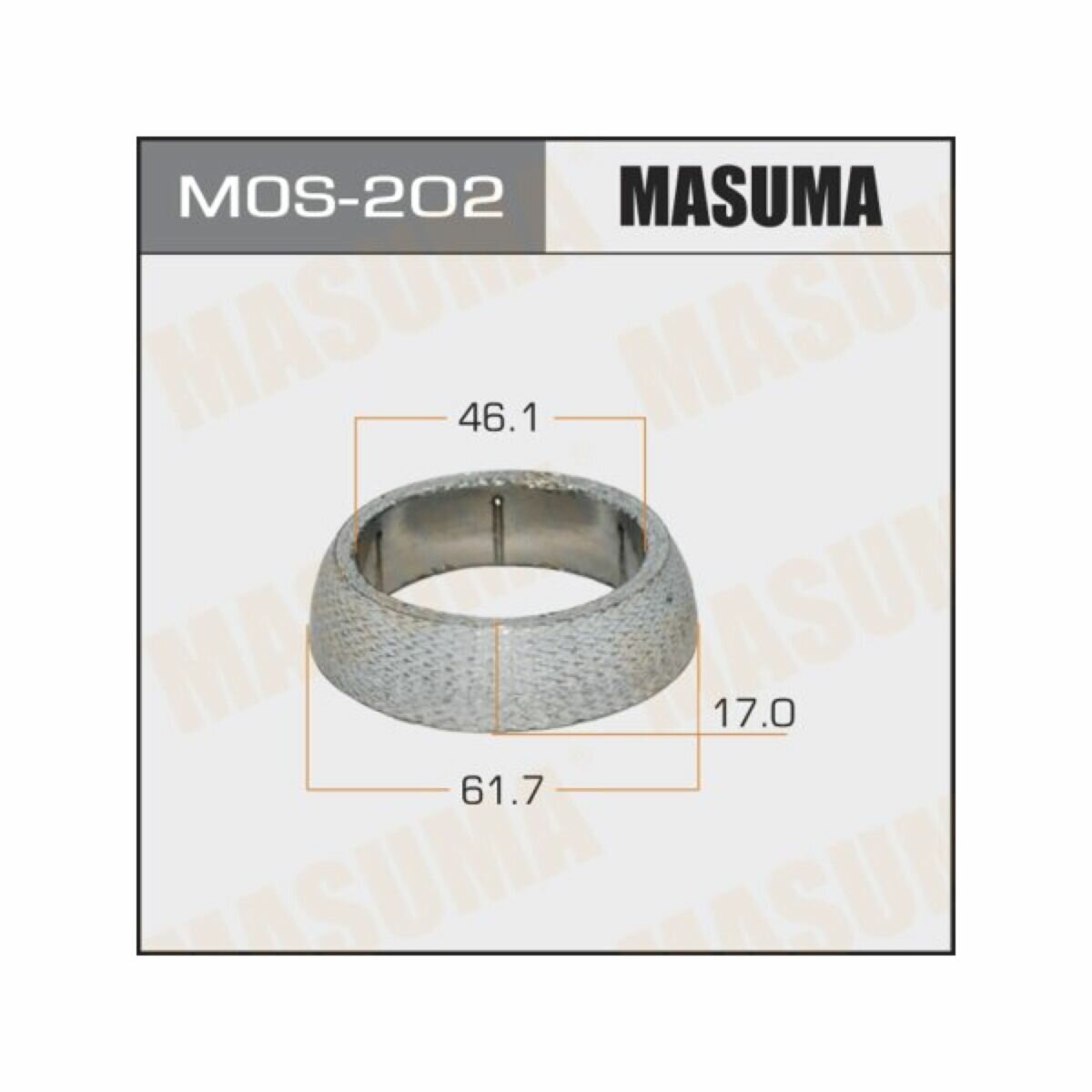 Кольцо Уплотнительное Выхлопной Системы(Masuma Mos-202)