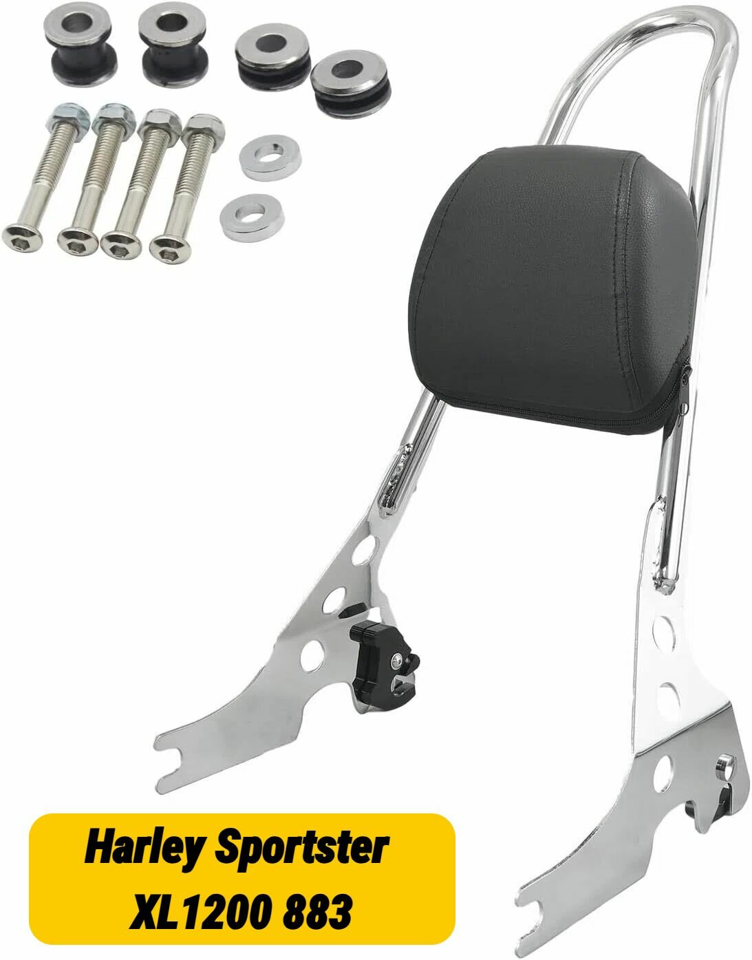 Спинка для мотоцикла Harley Davidson Sportster XL1200 XL883 SuperLow Iron 883 1200 48 2004-2024