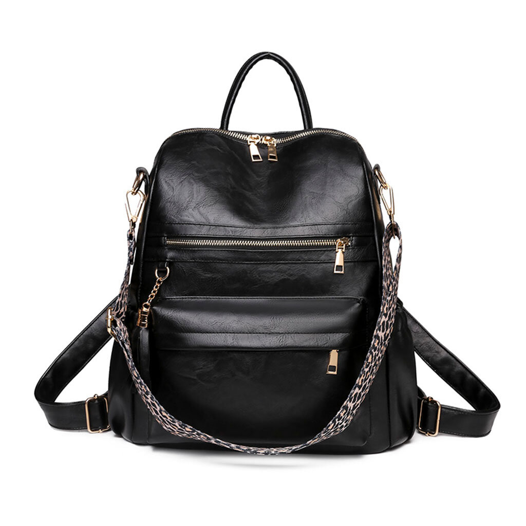 Многофункциональный рюкзак, сумка через плечо, противоугонный рюкзак-черный