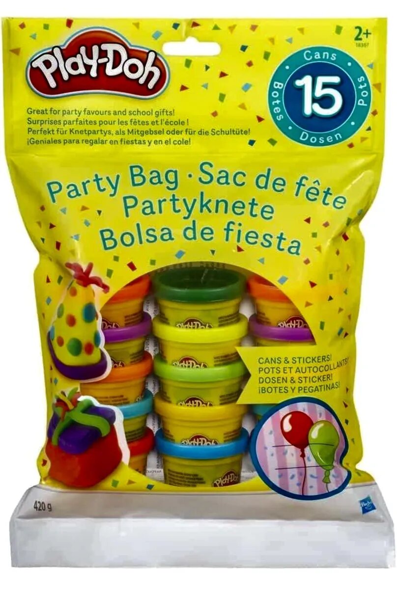 Набор для лепки Hasbro Вечеринка 15 баночек / Пластилин / Плей До