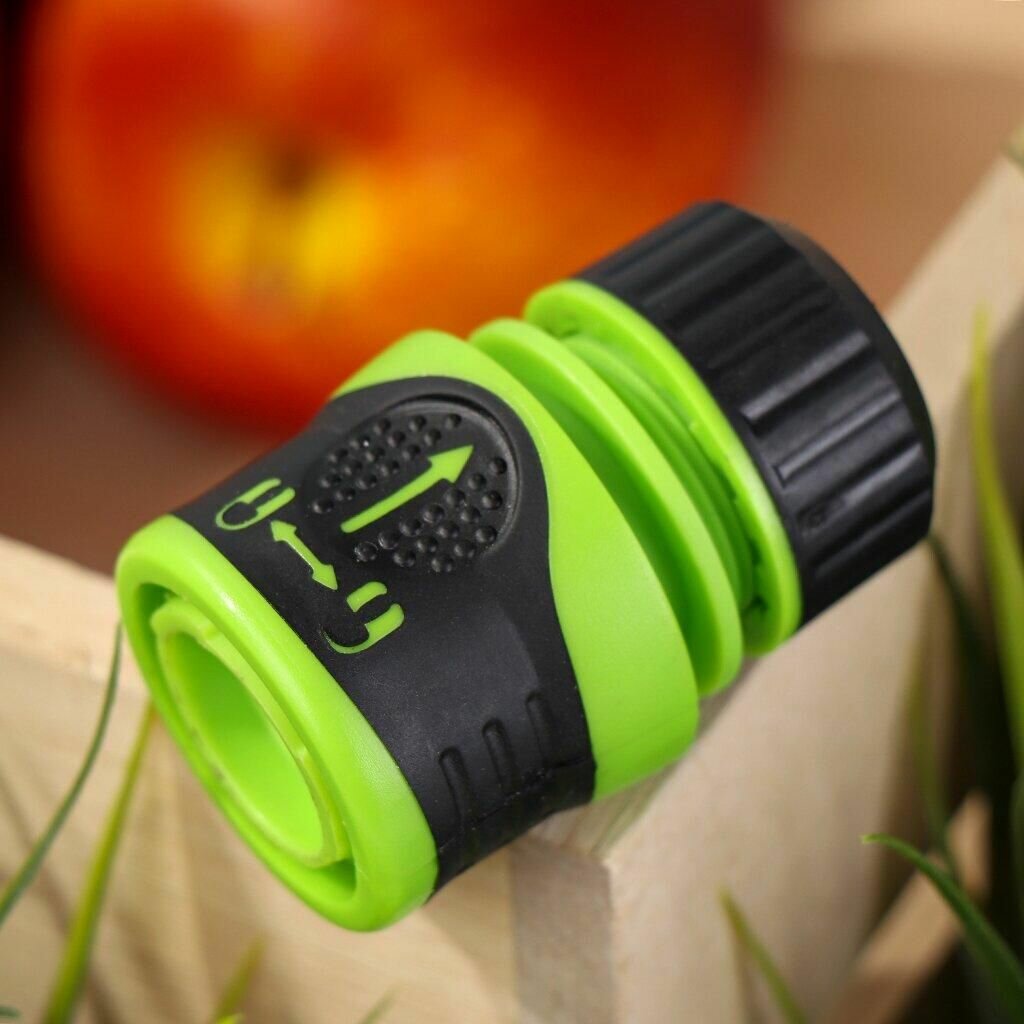 Коннектор для шланга Grandy 1/2-5/8 дюйма, быстросъемный, с замком