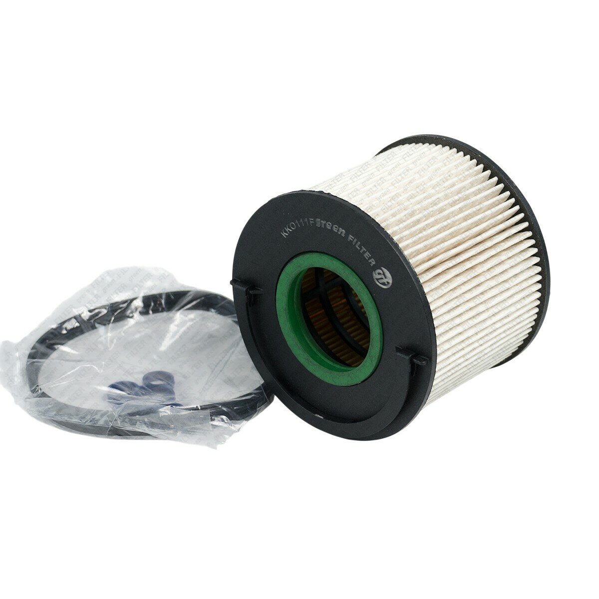 Фильтр топливный Туарег 1 (3.0 дизель), Ауди Q7 4L (дизель) GREEN FILTER 7L6127434B / 7L6127434C
