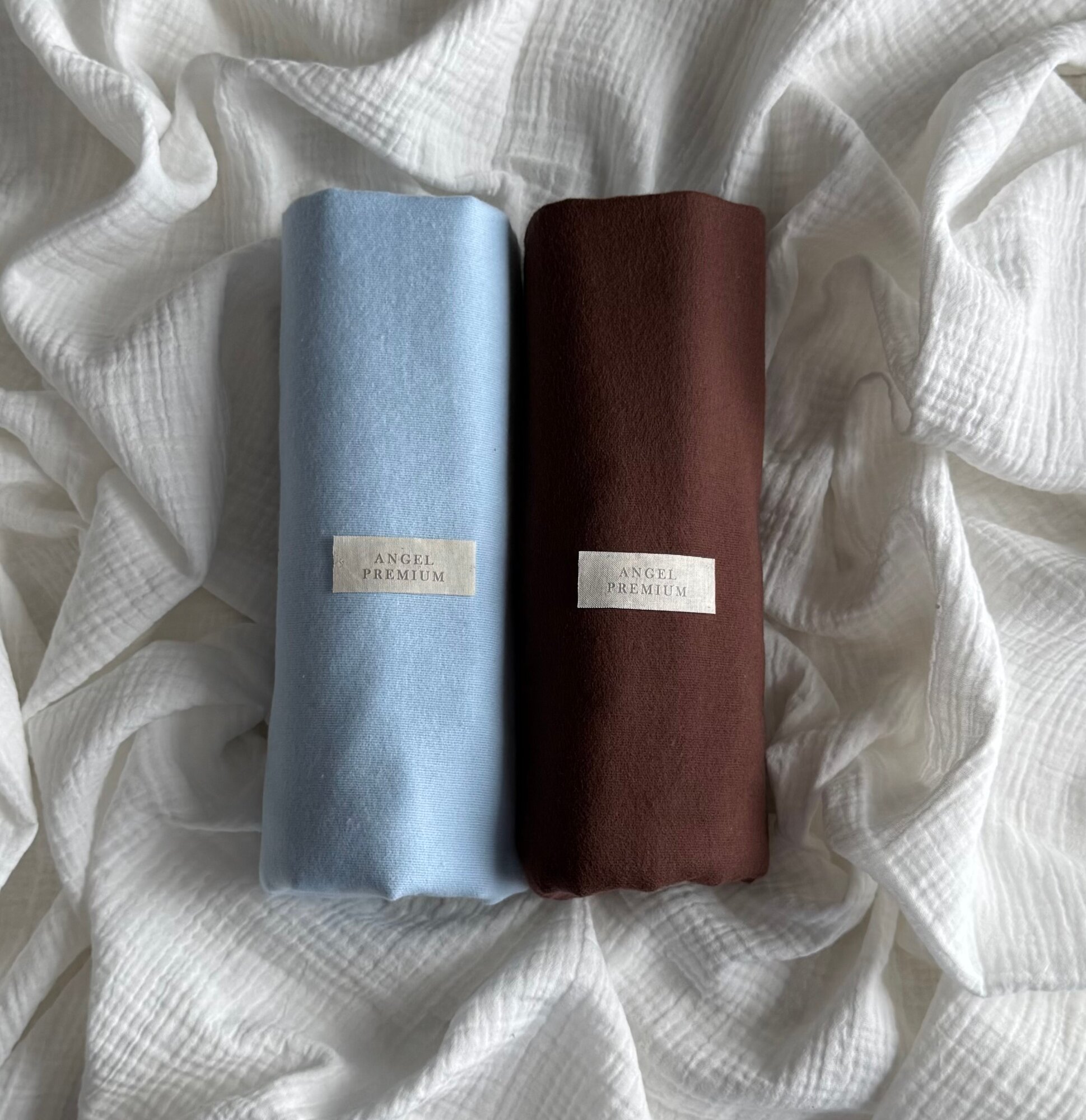 Набор больших фланелевых пеленок ANGEL PREMIUM