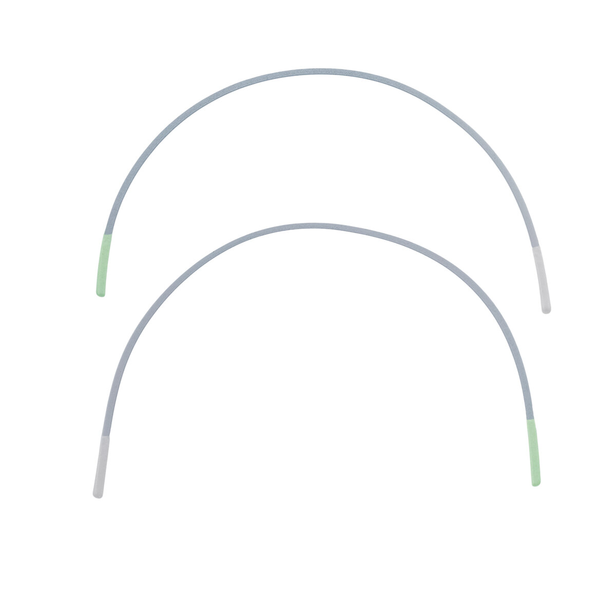 Косточки для бюстгальтера (каркасы), 220 мм, 4 шт, металл, белые, Айрис