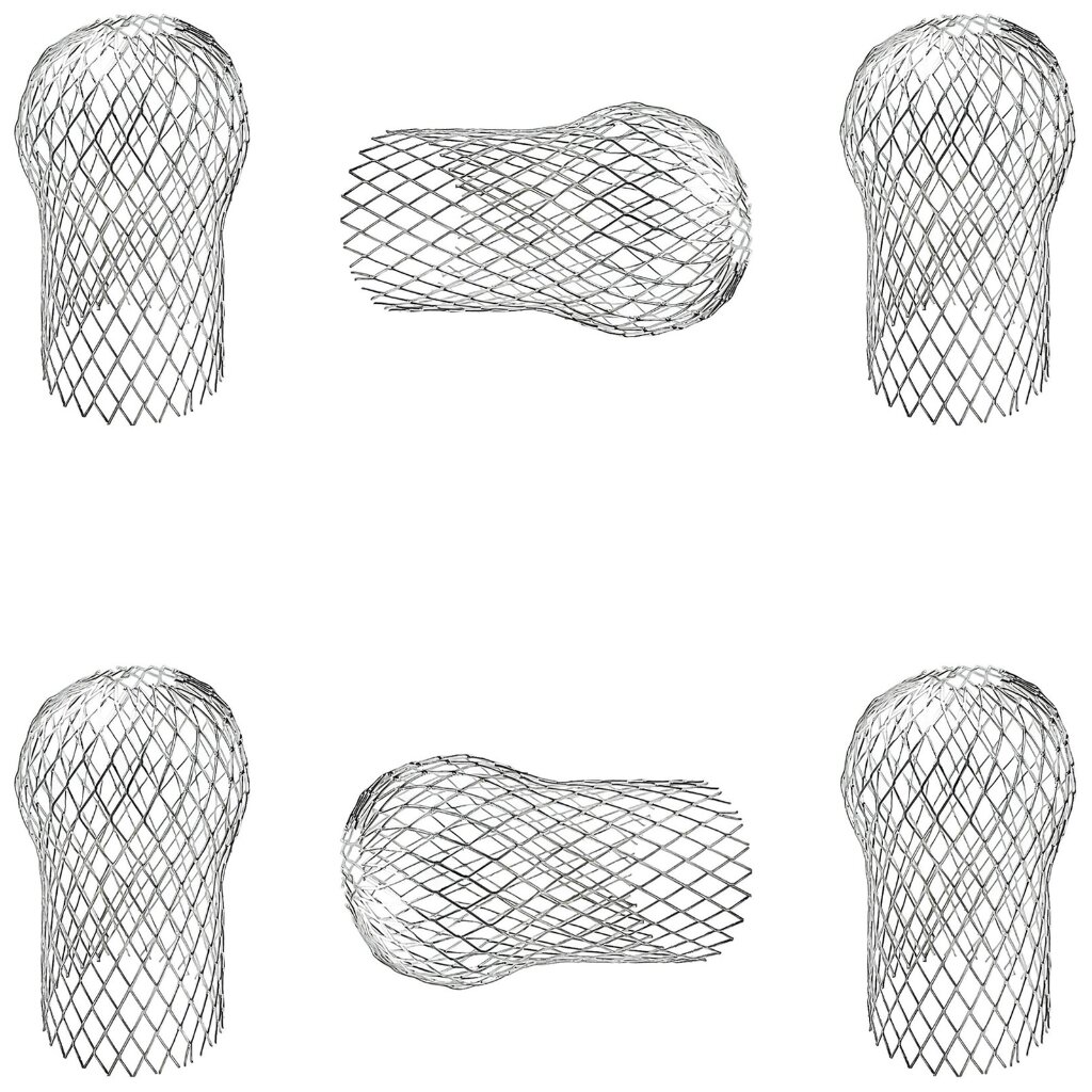 6 алюминиевых крышек фильтра дренажной трубы, фильтр против листьев, растягивающиеся крышки фильтра дренажной трубы