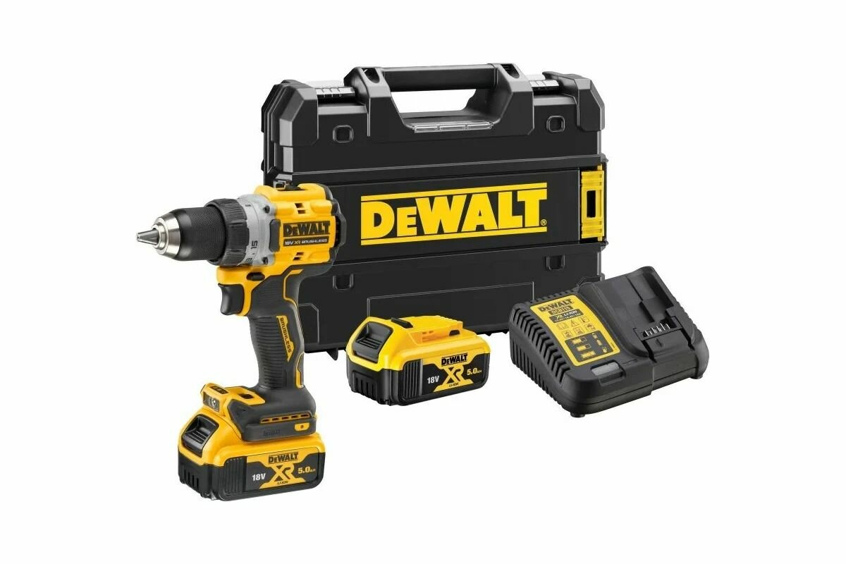 Аккумуляторная дрель-шуруповерт Dewalt DCD 800 P2T DCD800P2T-QW