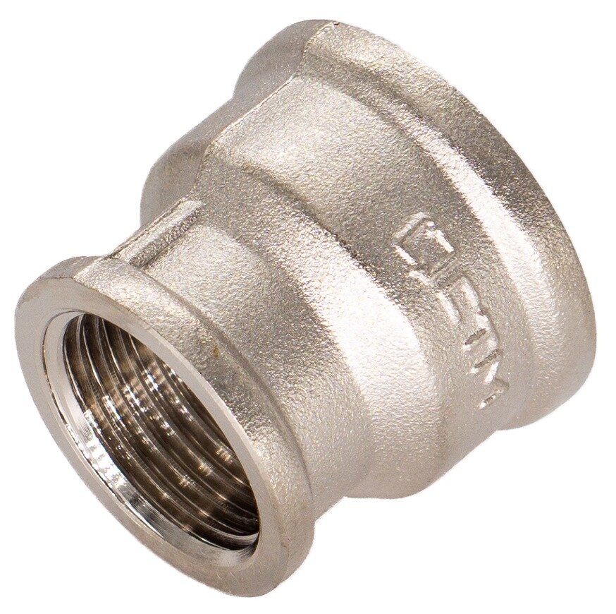 Муфта переходная СТМ внутренняя, из латуни, серая, диаметр 3/4-1 1/4дюйма / фитинги