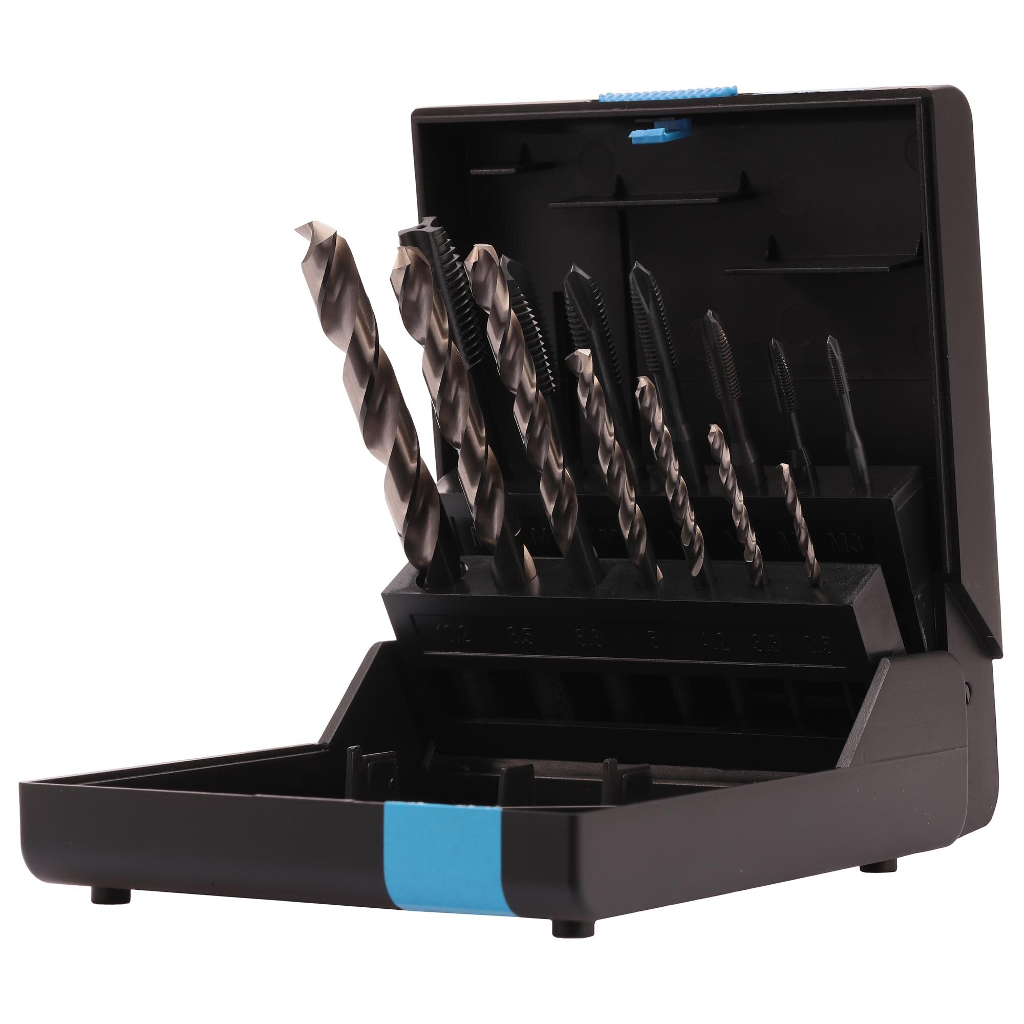 Набор машинных метчиков Volkel M3-M12 HSSE-VAP DIN371/376 14пр 47858