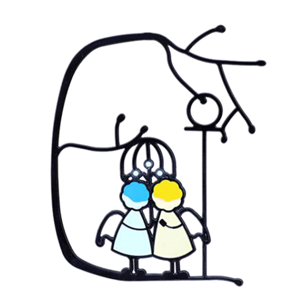 Витражи Ангелы Пара, - C