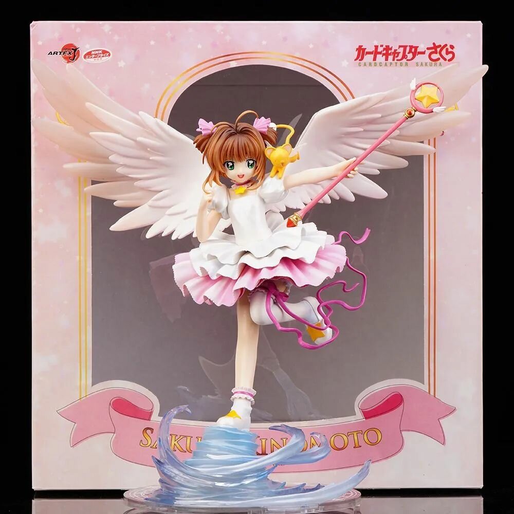 Фигурка аниме девушка Card Captor Kinomoto Sakura Figure 28cm пакет