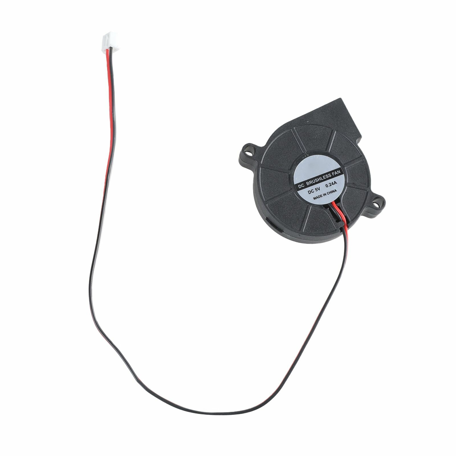 Вентилятор охлаждения Air Blower Derbility 5015 разработанный для 3D -печати 28 см шнура