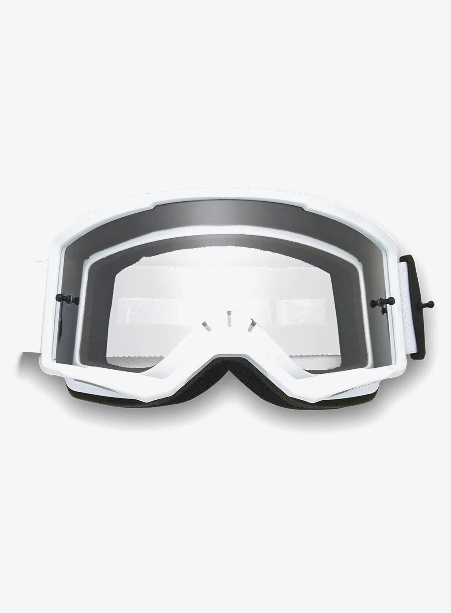 Decathlon Велосипедные очки Fox Main Core Goggle, унисекс, бело-черные