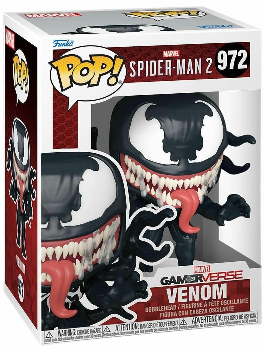 Фигурка Funko POP! Bobble Marvel Games. Spider-Man 2: Venom (972)