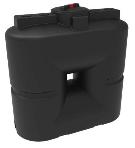 Емкость экопром S 750 л, вертикальная черный