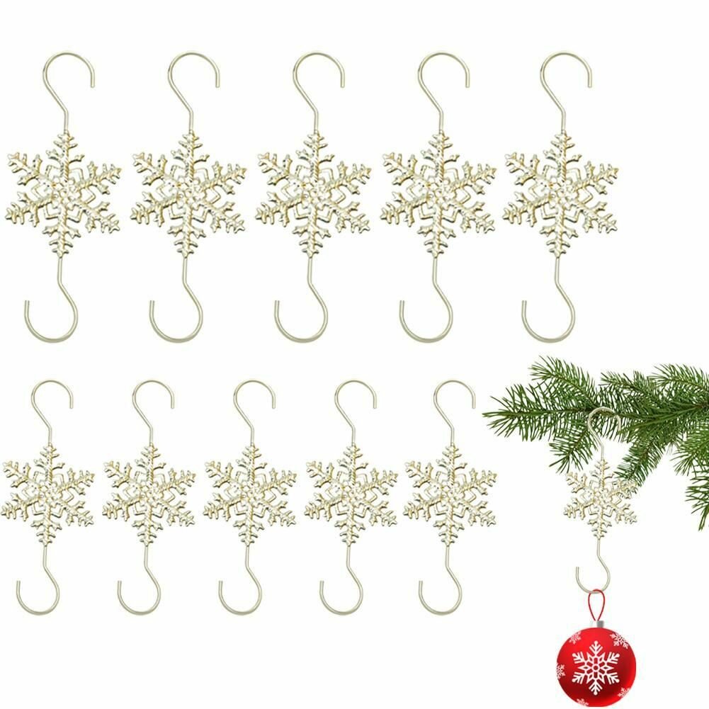 Крючок декоративный для украшений Новогодние крючки.