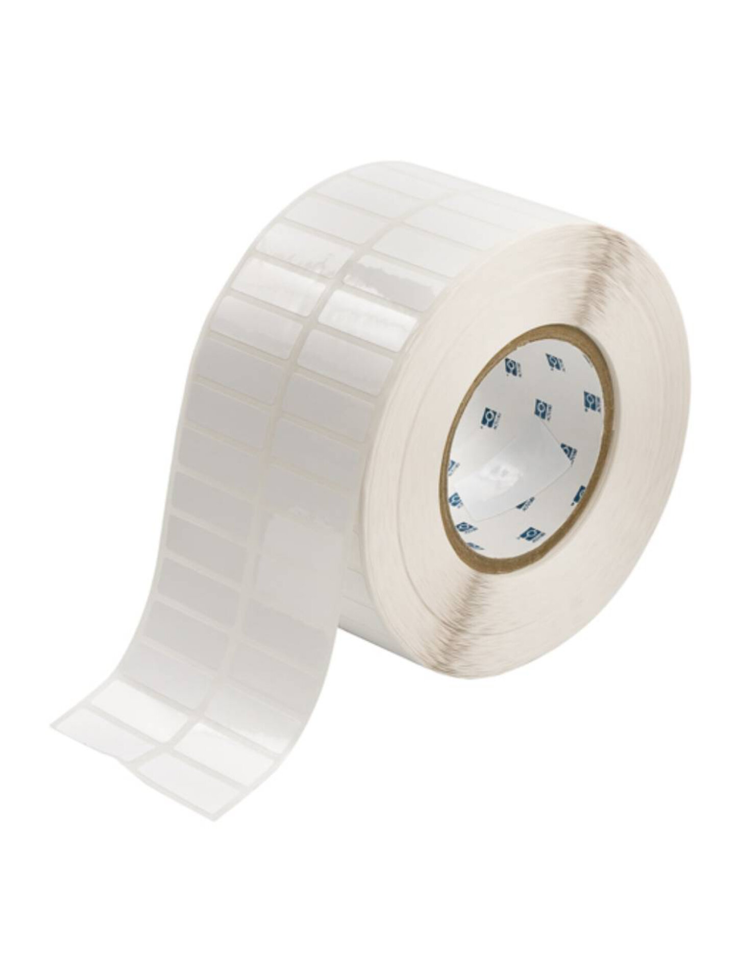 THT-37-423-10 этикетки Brady, материал В-423, белый глянцевый полиэстер, размер 38.1х12.7 мм, 10 000 шт. в рул.