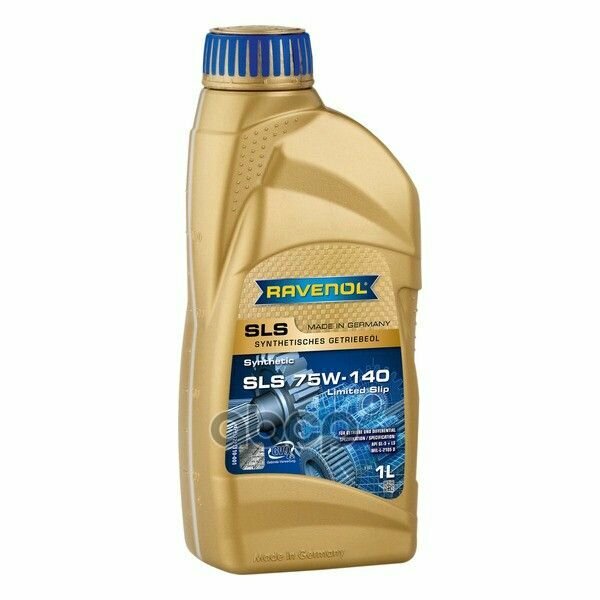 Масло Трансмиссионное Синтетическое Sls 75W-140", 1Л" Ravenol арт. 122111000101999