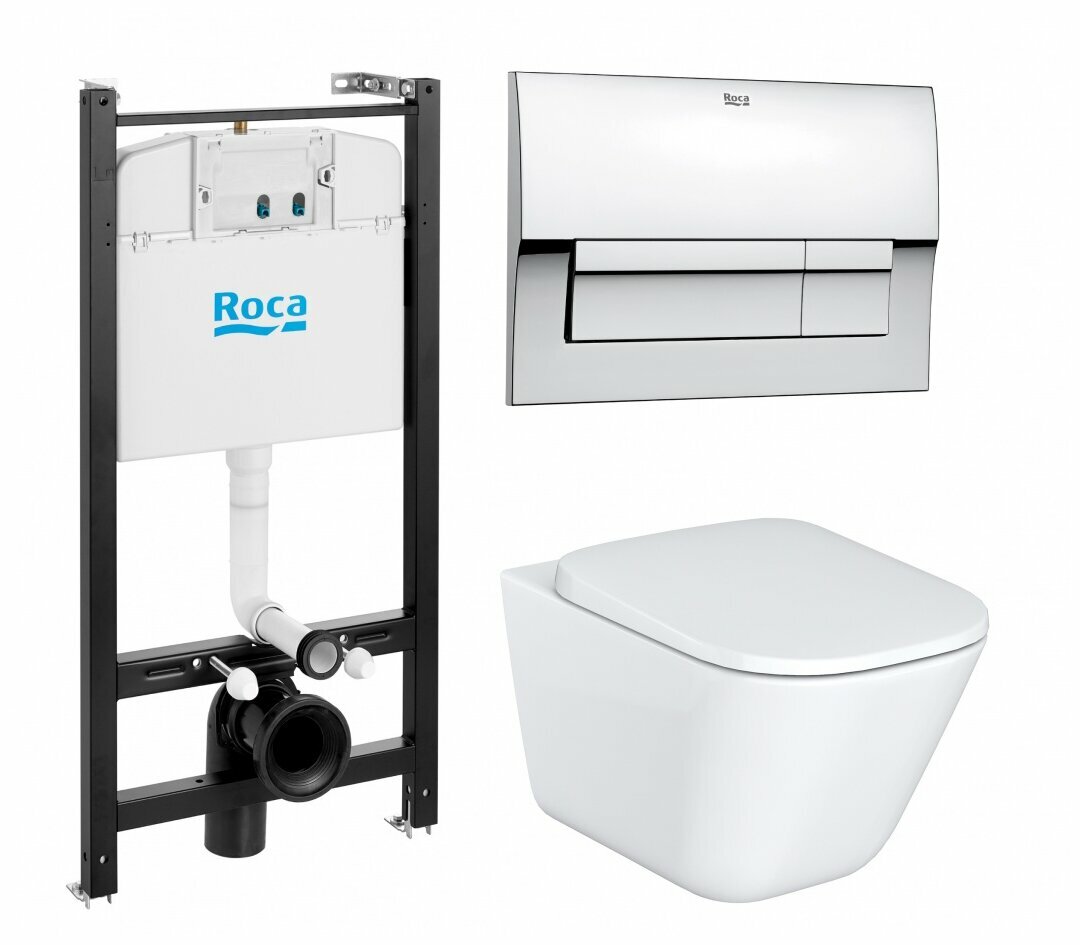 Комплект инсталляция и унитаз Roca Gap 893104100