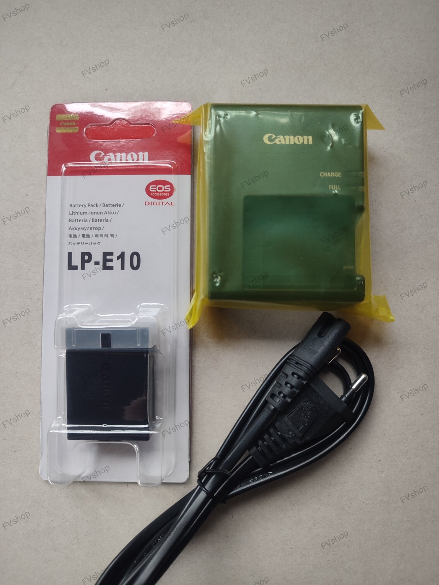 Аккумулятор Canon LP-E10 + зарядное устройство Canon LC-E10 Новый комплект